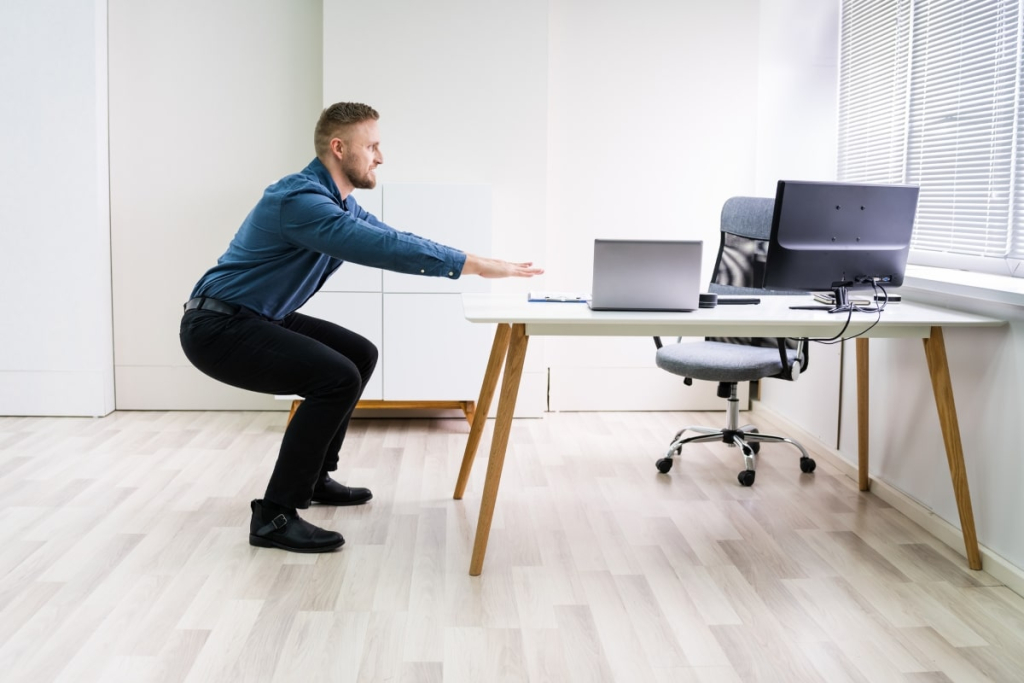 9 Office Exercises to Keep You Fit & Focused at Work | ARTEIL